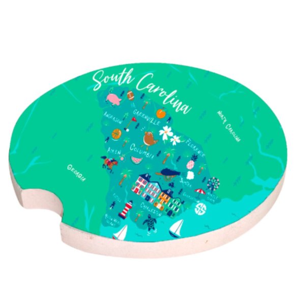 Simply Southern | Accessories | Simply Southern Car Coaster South ...